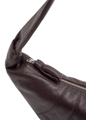 LEMAIRE Croissant Medium Grained Leather Shoulder Bag