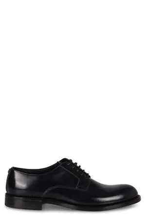 Dolce & Gabbana Leather Derby Shoes - Black
