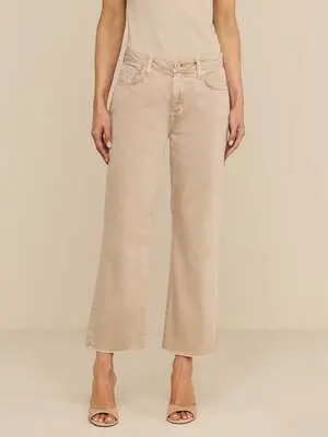 L'Agence Wanda Cropped Wide-leg Jean