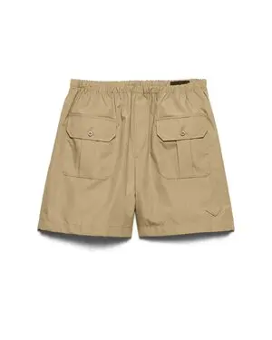 Prada Cotton Poplin Bermudas - Neutral