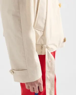 Prada Cotton Jacket - Chalk White