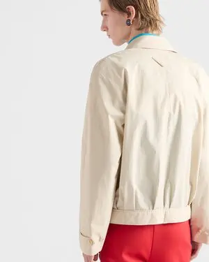 Prada Cotton Jacket - Chalk White