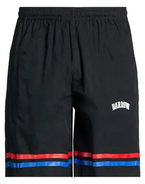 BARROW Cotton Athletic Shorts - Black