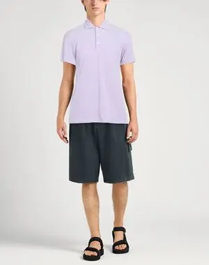 Isaia Polo Shirt Size Cotton - Purple