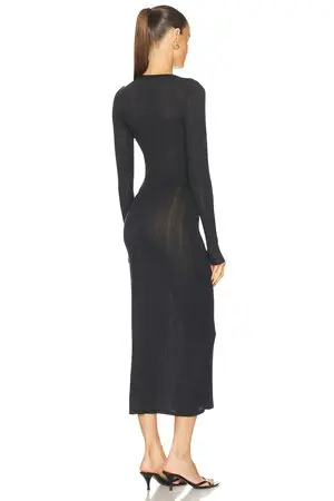 NEGATIVE UNDERWEAR Whipped Henley Dress