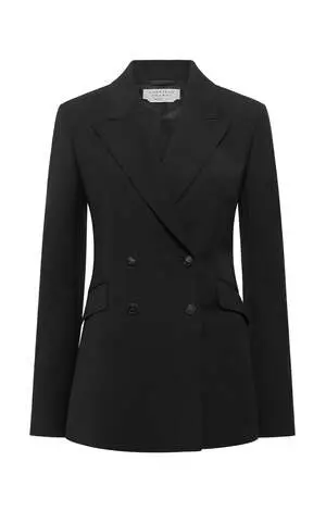 Gabriela Hearst Stephanie Sportswear Wool Blazer - Black
