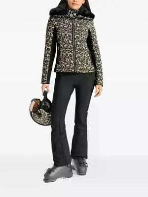 Fusalp Leopard-print Ski Jacket