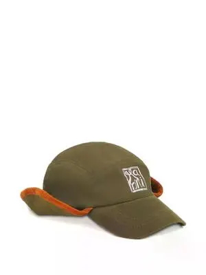 Marni Ear-flaps Cap - Green