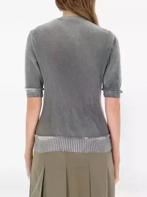 Our Legacy Ribbed-details T-shirt
