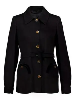 BLAZÉ MILANO Luna Belted Jacket - Black