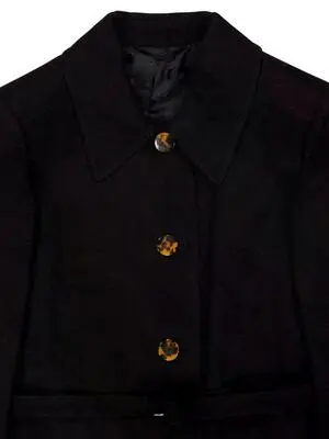 BLAZÉ MILANO Luna Belted Jacket - Black