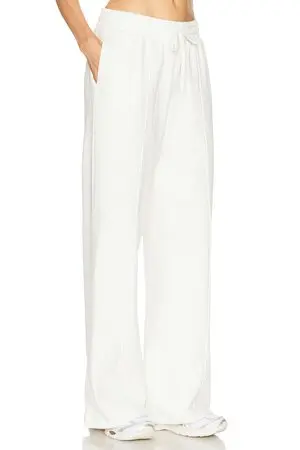 Beyond Yoga Luxe Fleece Pintuck Wide Leg Pant