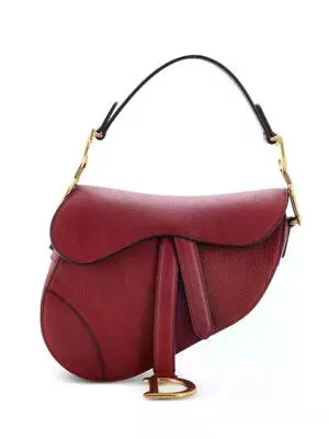 Dior Saddle Mini Shoulder Bag - Red