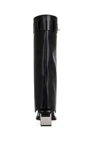 AZALEA WANG Chrono Block Heel Boots