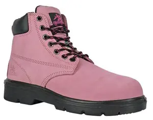 MOXIE TRADES Moxie Angelina Composite Toe Work Boots - Pink