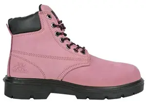 MOXIE TRADES Moxie Angelina Composite Toe Work Boots - Pink
