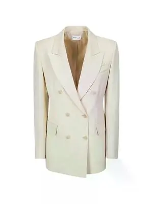P.a.r.o.s.h Rania Double-breasted Jacket - Neutrals