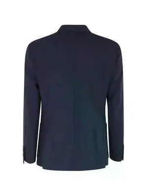 Eleventy Single-breasted Blazer - Blue