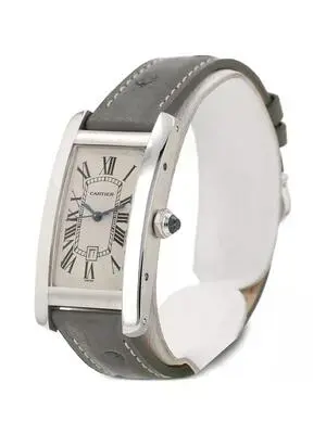 Cartier Tank Américaine Sapphire Cabochon Automatic Watch