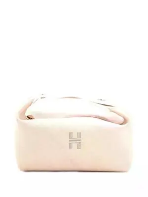 Hermès Bride-a-brac Travel Case Toile Pm Pouch - Neutrals