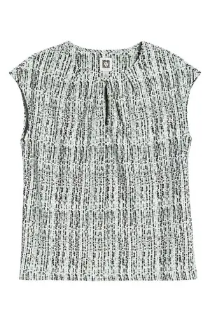 Anne Klein Pleated Sleeveless Top