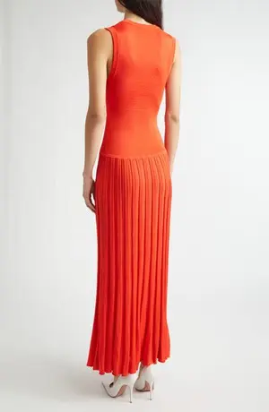 ZANKOV Gretchen Sleeveless Sweater Dress