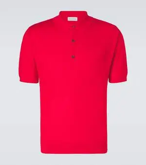 Dries Van Noten Wool Polo Shirt - Red