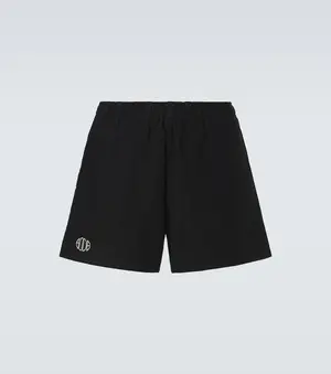 BODE Logo Cotton Twill Bermuda Shorts