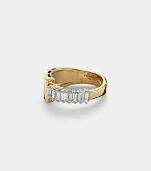 Yeprem 18kt Yellow And White Diamond Ring - Gold