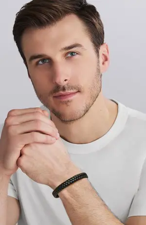 Lagos Anthem Leather Bracelet