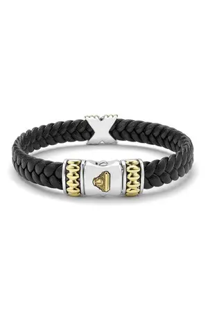 Lagos Anthem Leather Bracelet