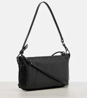 Balenciaga Le City Leather Shoulder Bag