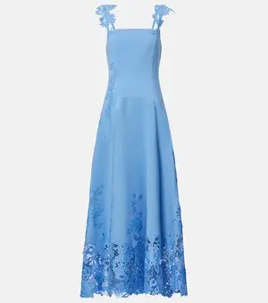 Oscar De La Renta Pleated Evening Dresses