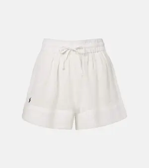 POLO RALPH LAUREN Cotton And Linen Bermuda Shorts