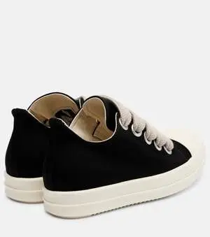 Rick Owens Jumbolace Denim Sneakers