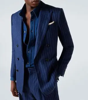 TOM FORD Cotton Shirt - Blue