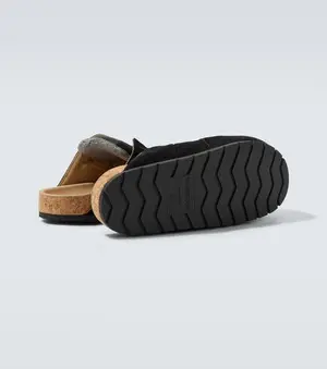 Balenciaga Dumbo Suede Slides