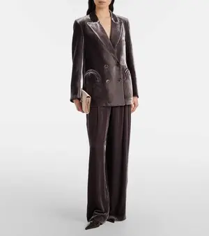 BLAZÉ MILANO Everynight Velvet Blazer