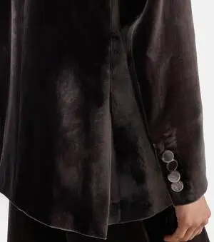 BLAZÉ MILANO Everynight Velvet Blazer