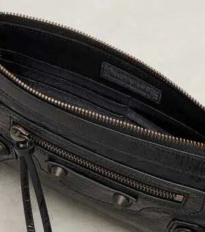 Balenciaga Le City Leather Shoulder Bag