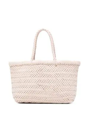 Dragon Diffusion Dragon Diffusion Mini Flat Tote - Beige