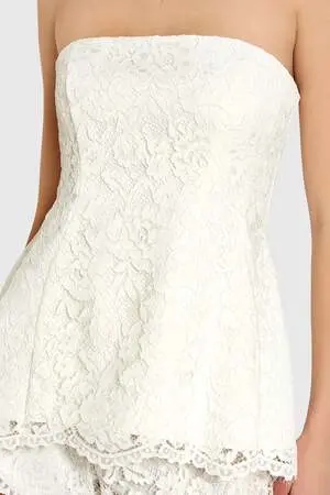 Amanda Uprichard Linda Lace Top