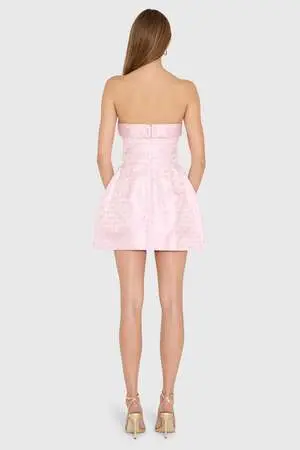 Amanda Uprichard Avalee Jacquard Skort Romper - Lotus