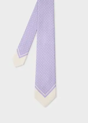Paul Smith Polka Dot Silk Neck Tie