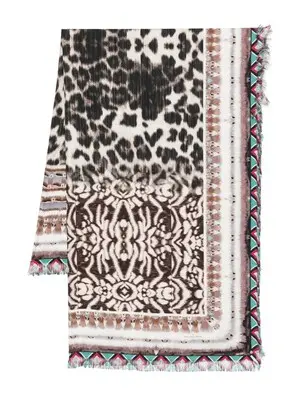 PIERRE-LOUIS MASCIA Printed Silk Stole