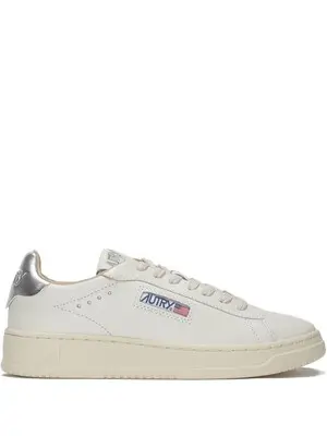 AUTRY Leather Low-top Sneakers - Silver