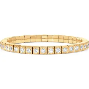 Sara Weinstock Dujour Diamond Stretch Bracelet - Yellow Gold