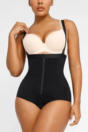 SHAPELLX Airslim® High-waisted Shaping Brief - Jet Black