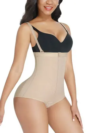 SHAPELLX Airslim® High-waisted Shaping Brief - Pinkish Beige