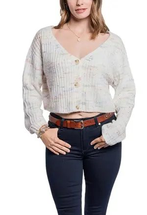 OLD TREND Sunburst Studded Leather Belt